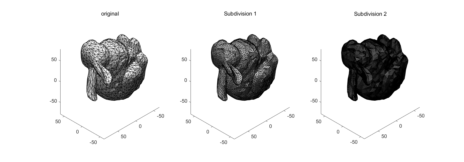 简单网格细分 1to4 Mesh Subdivision_网格细分代码-CSDN博客